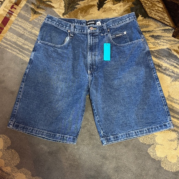 Joe Boxer | Shorts | Joe Boxer 9s Y2k Dark Blue Baggy Fit Jean Shorts ...